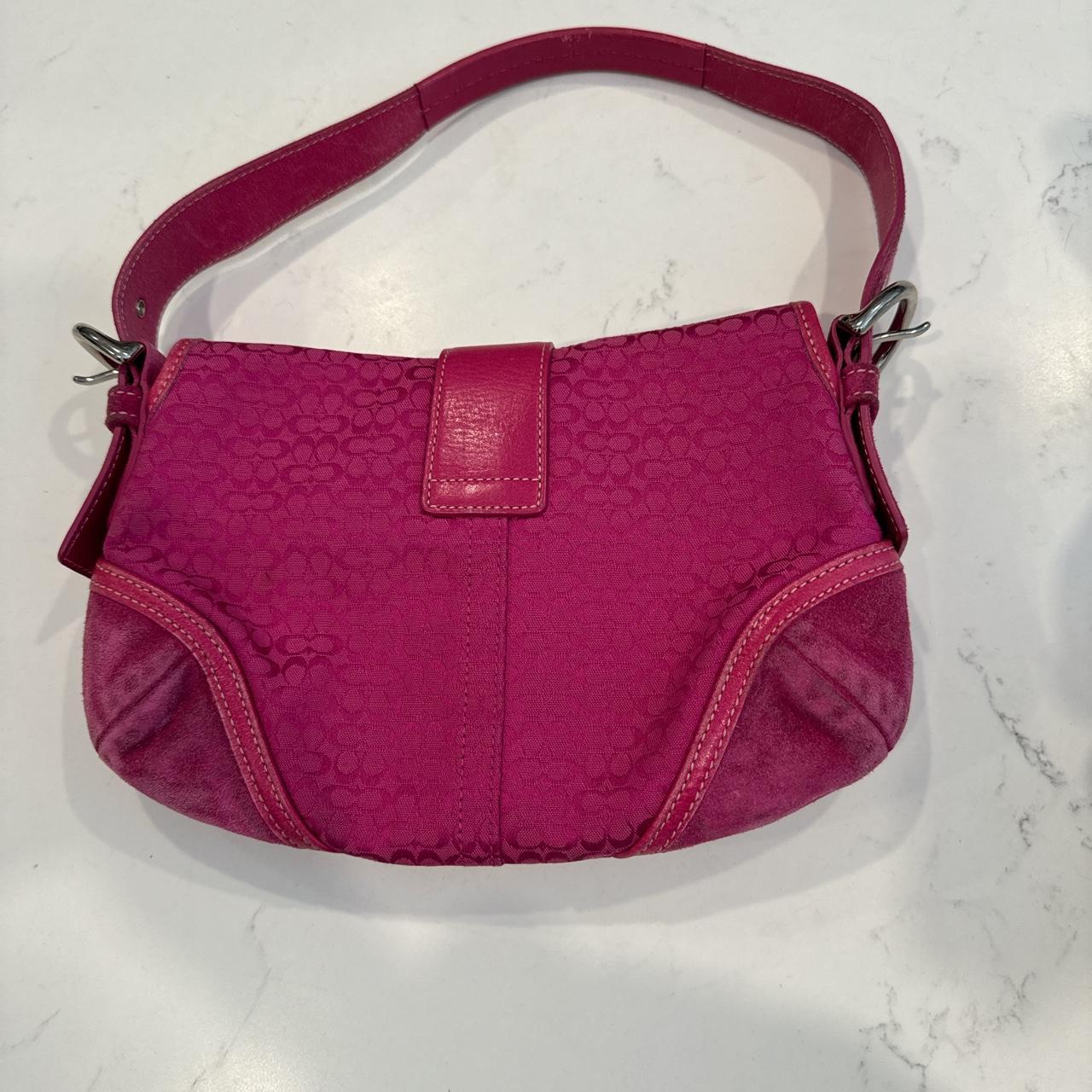 Hot Pink Coach purse 👛 so pretty 💕 - Depop