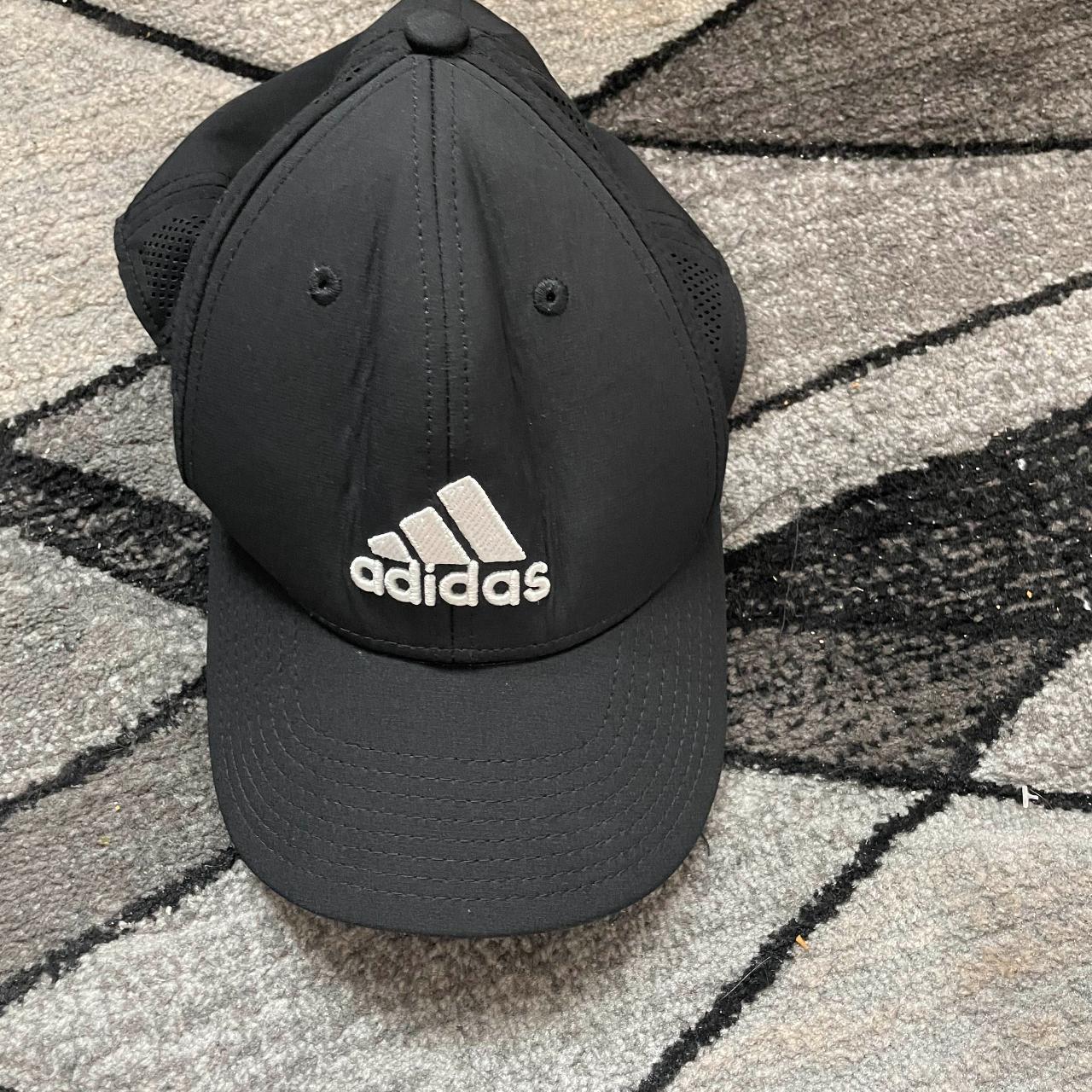 This is a black adidas hat, it is in perfect... - Depop