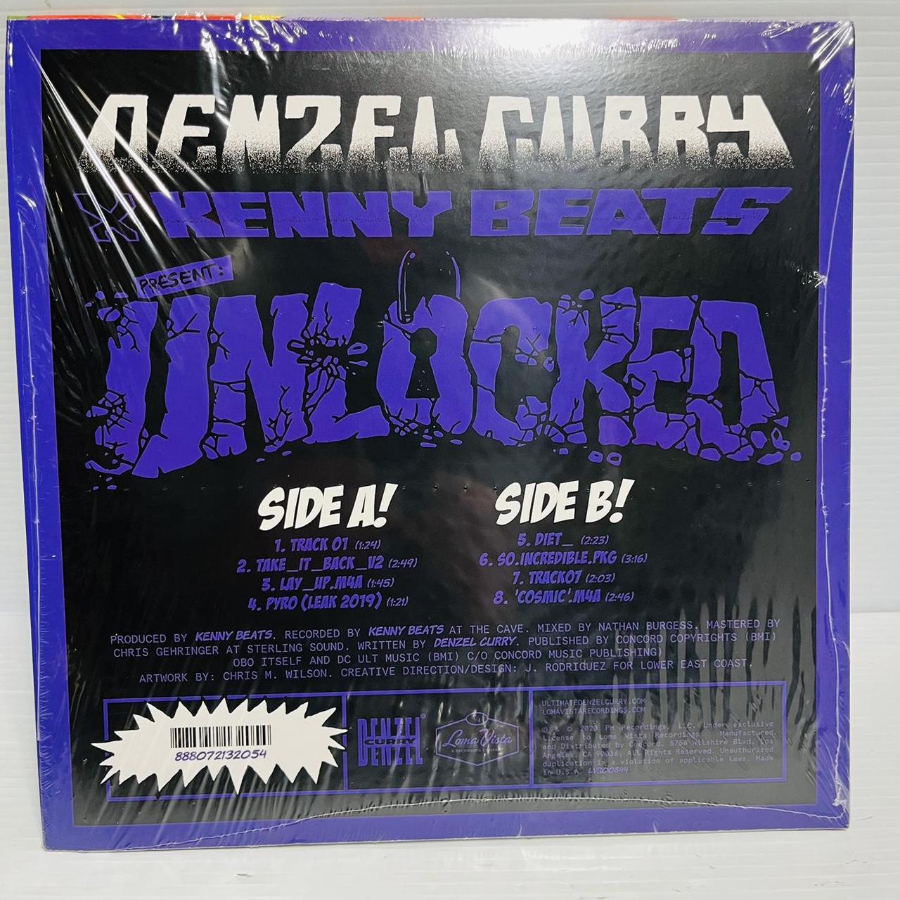 Denzel Curry - Unlocked [Vinyl LP] Explicit - Depop