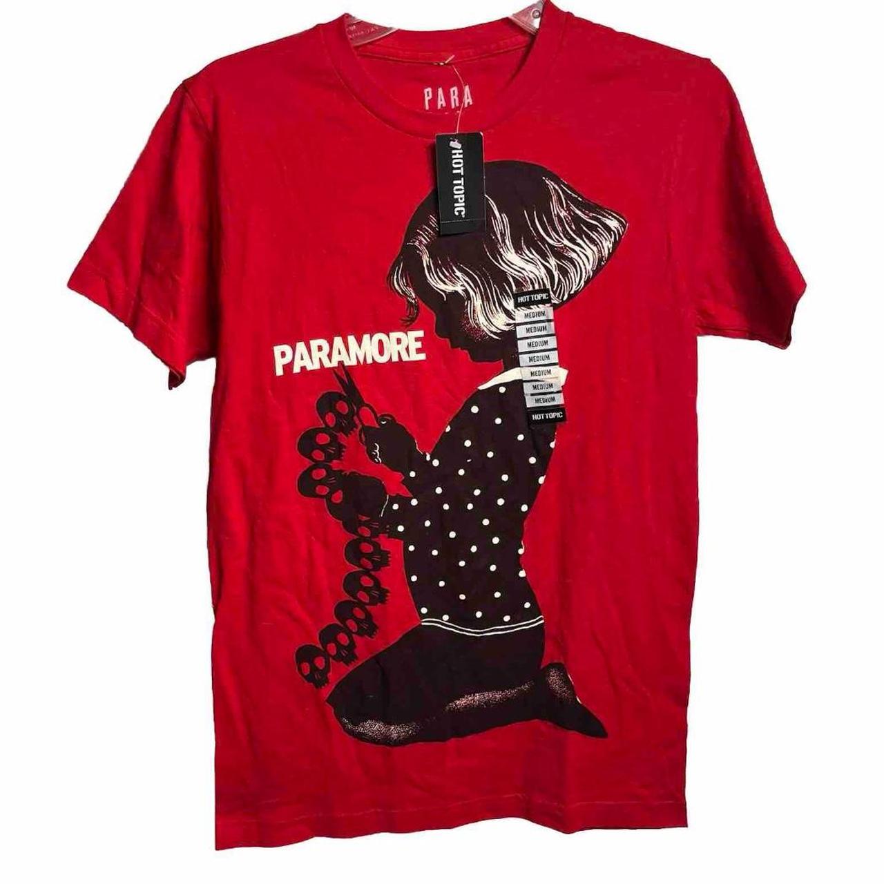Paramore Band Shirt Womens Size Medium Red Rare... - Depop