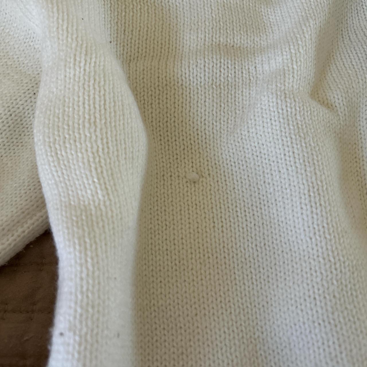 Sincerely Jules white and black bow sweater HAIR BOW... | Depop