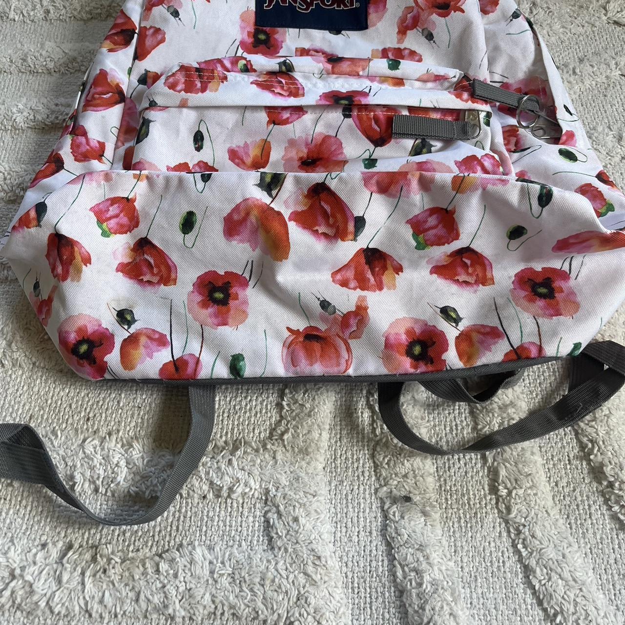 jansport peony backpack condition... - Depop