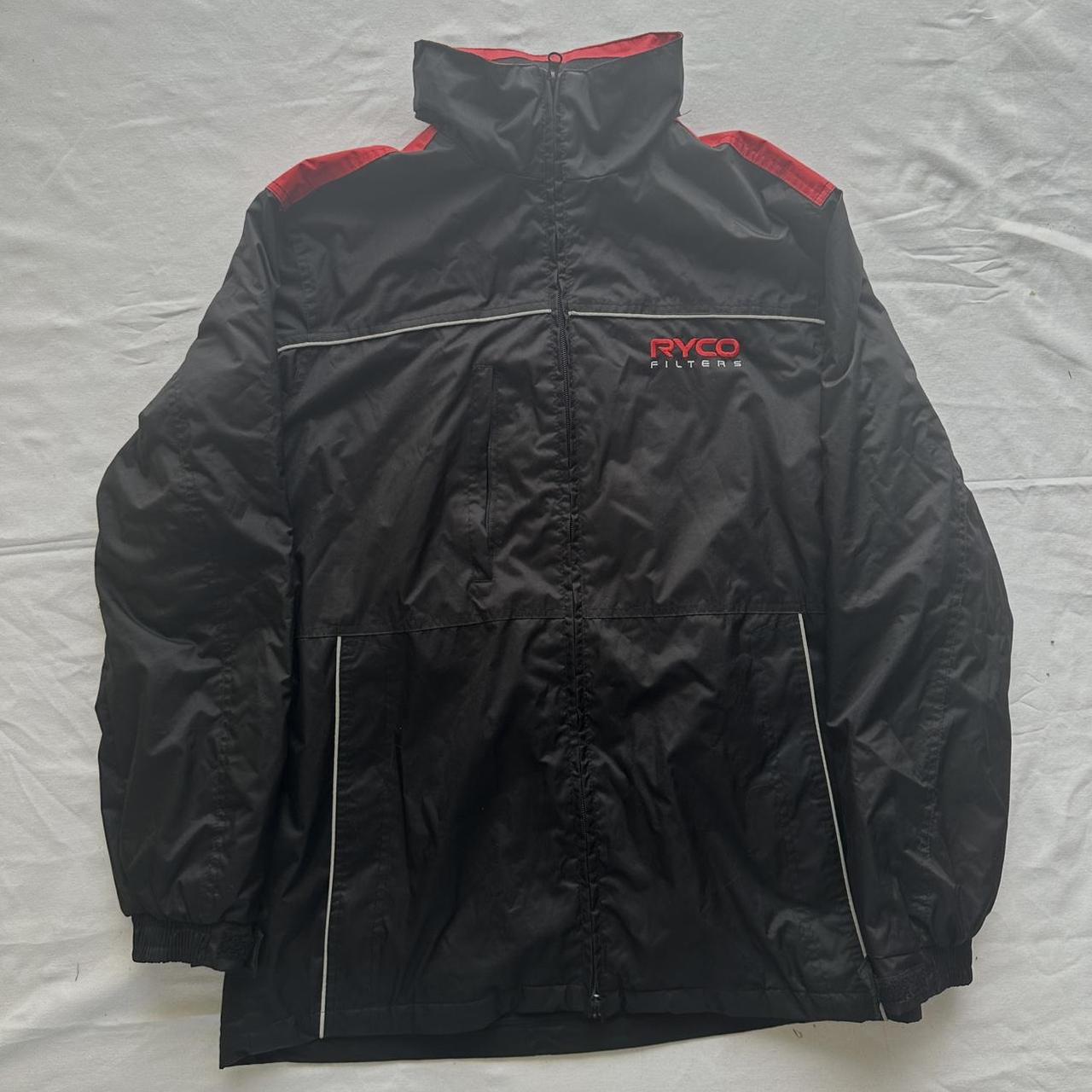 Vintage racing track jacket -excellent condition... | Depop