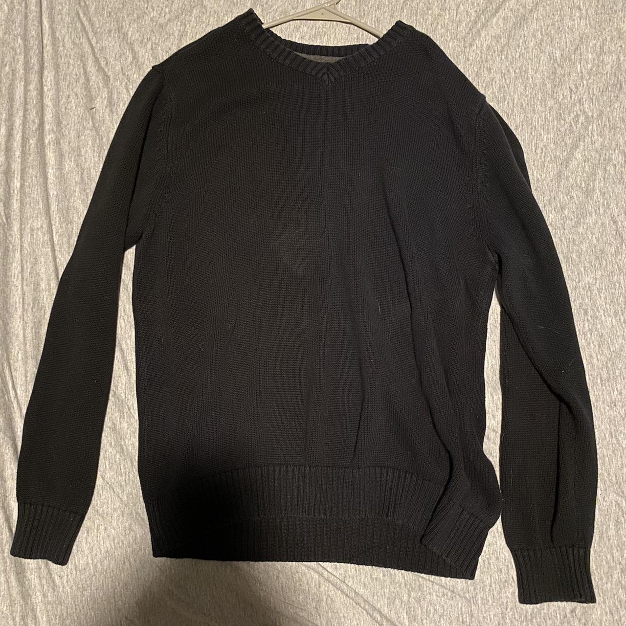All Black sweater - Depop