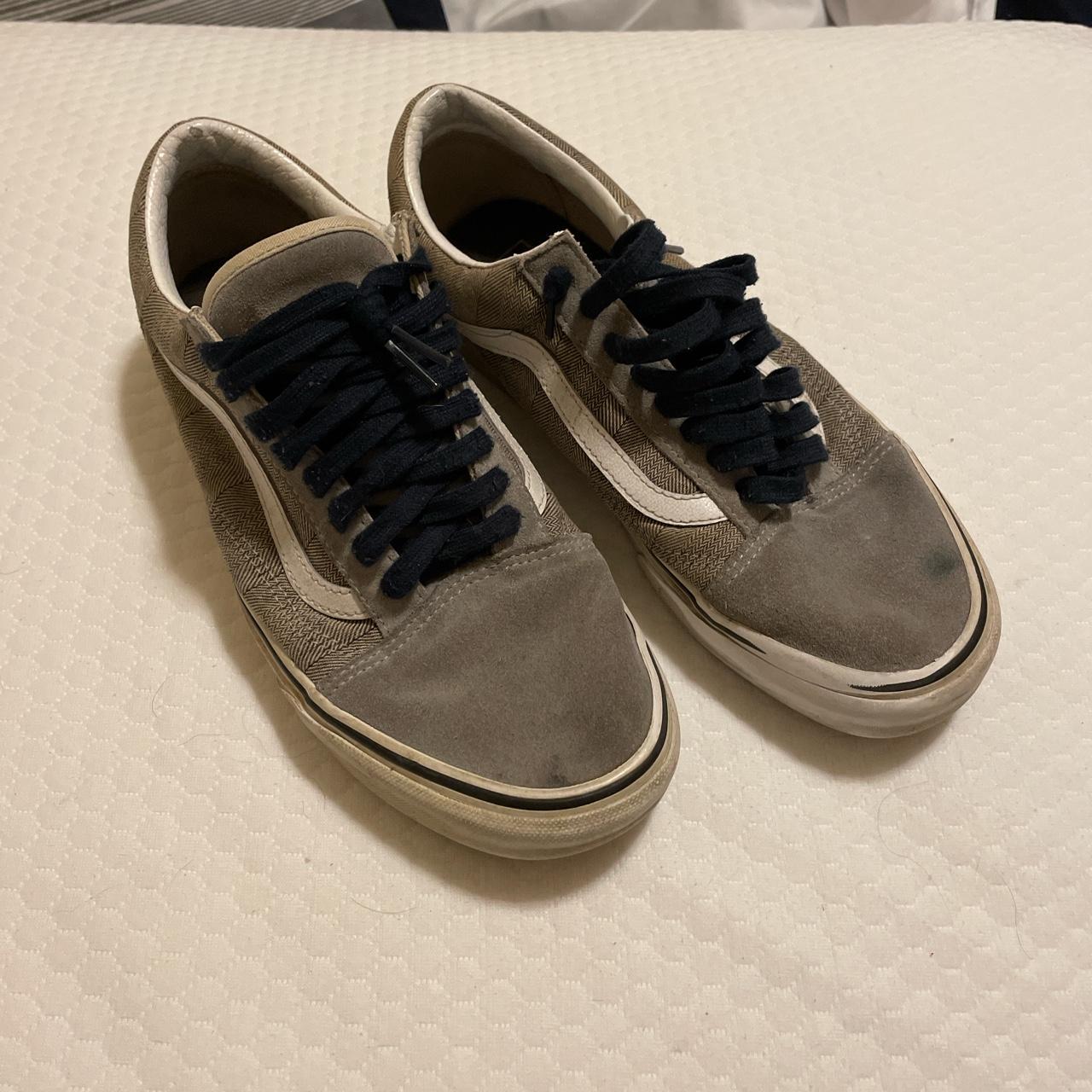 Fairly used size 9 vans. Good pair of beaters and... - Depop