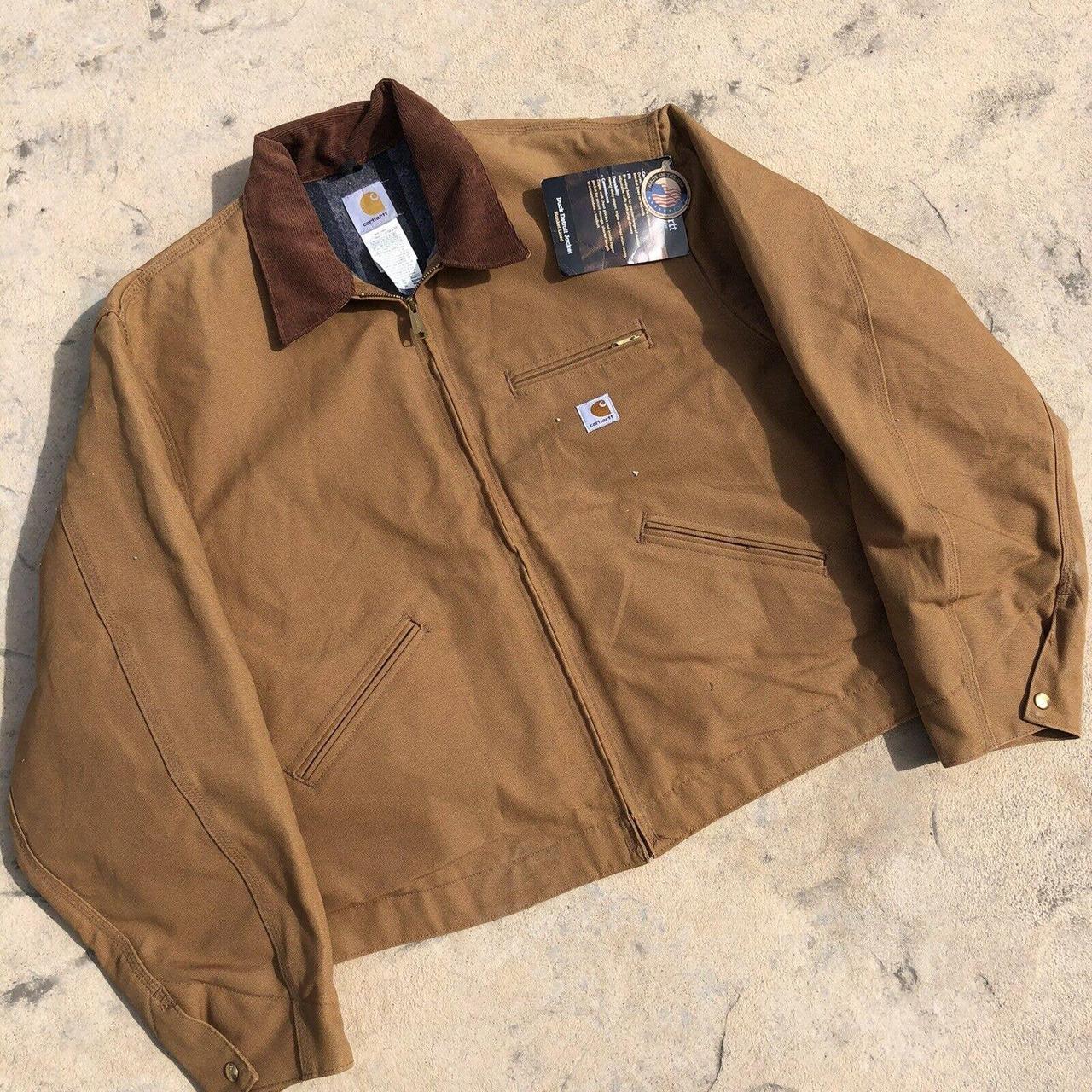 Carhartt Men's Brown Jacket | Depop