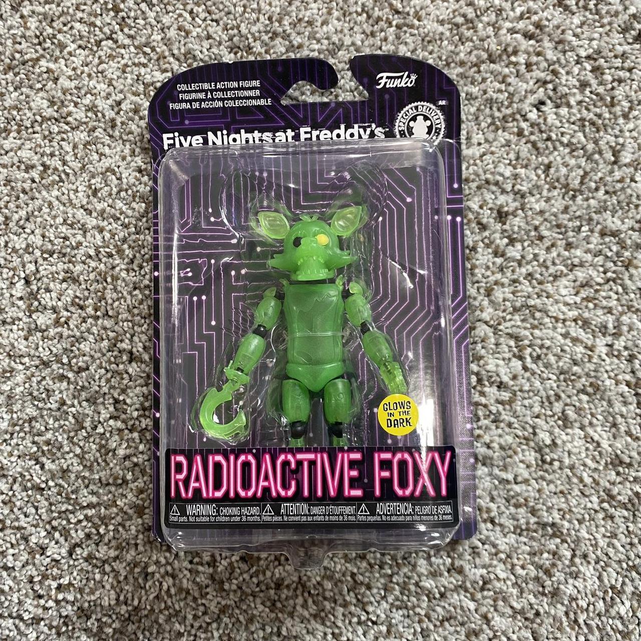 FNAF Radioactive Foxy Figure Box is a little beat... - Depop