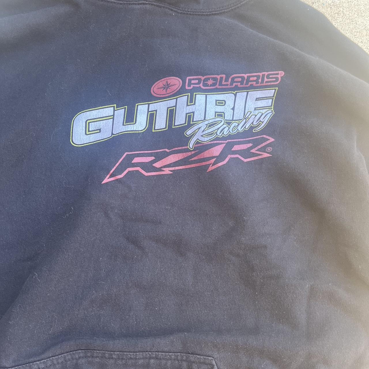 GUTHRIE RACING hoodie - black - Depop