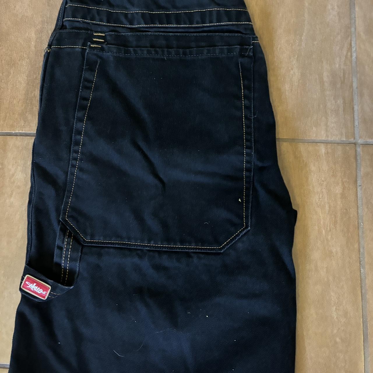 jnco fire skull jorts dm before you buy 36x32 13... | Depop