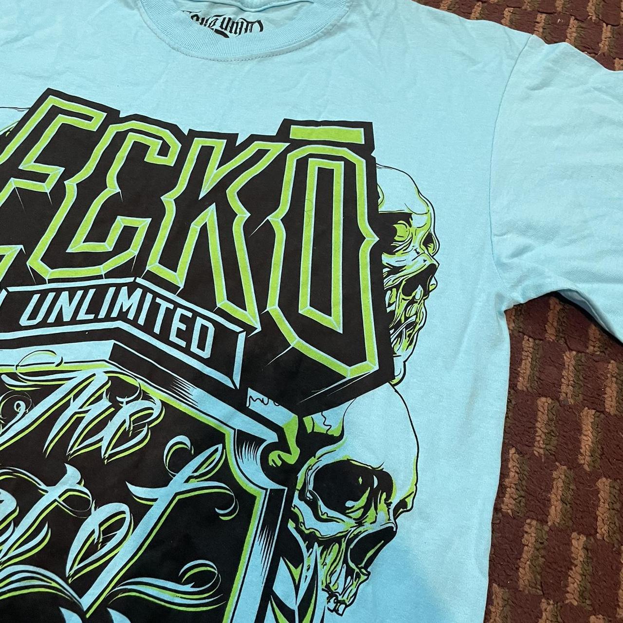 Y2K ecko shirt with skulls BRAND NEW. Something... - Depop