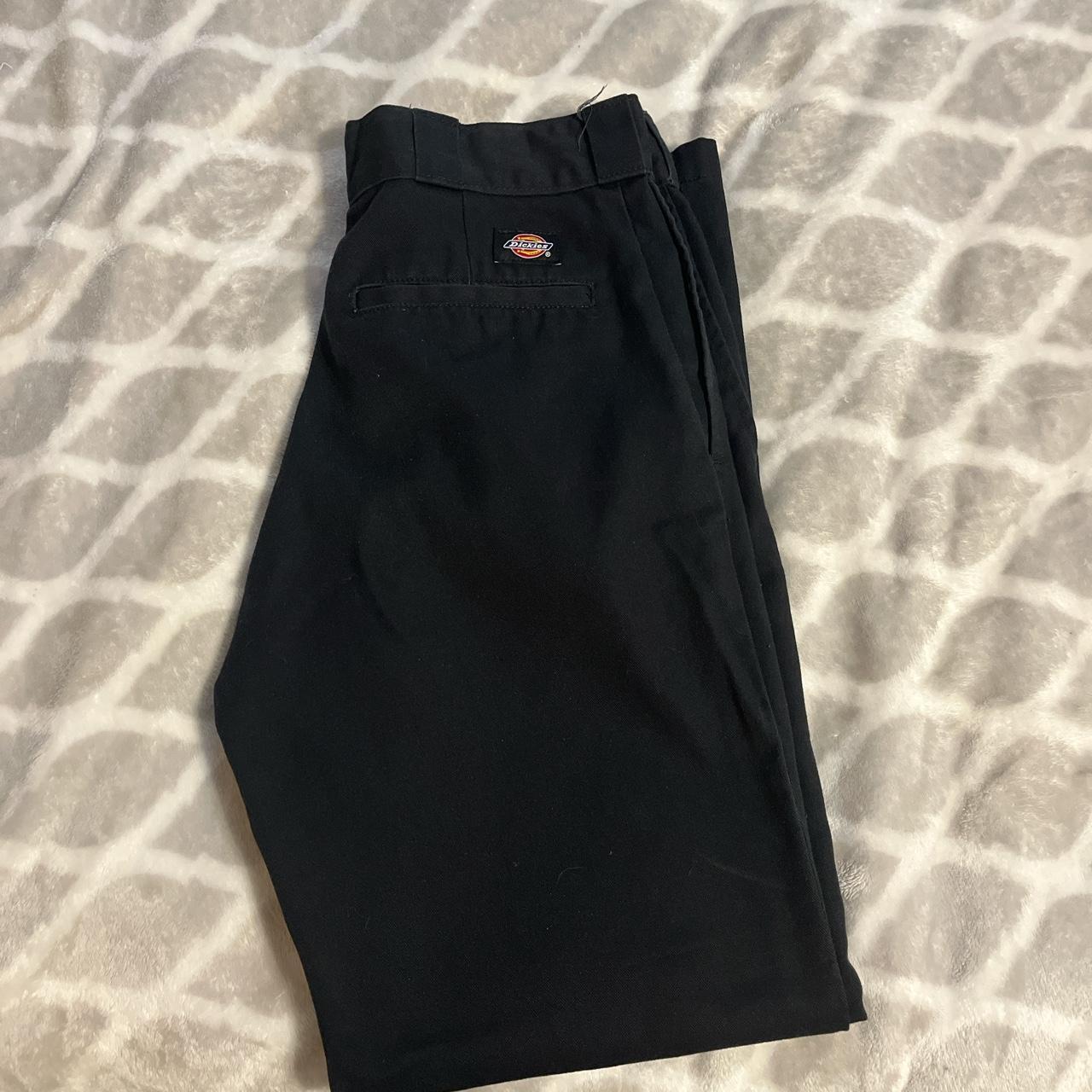 Dickies Men's Black Trousers | Depop