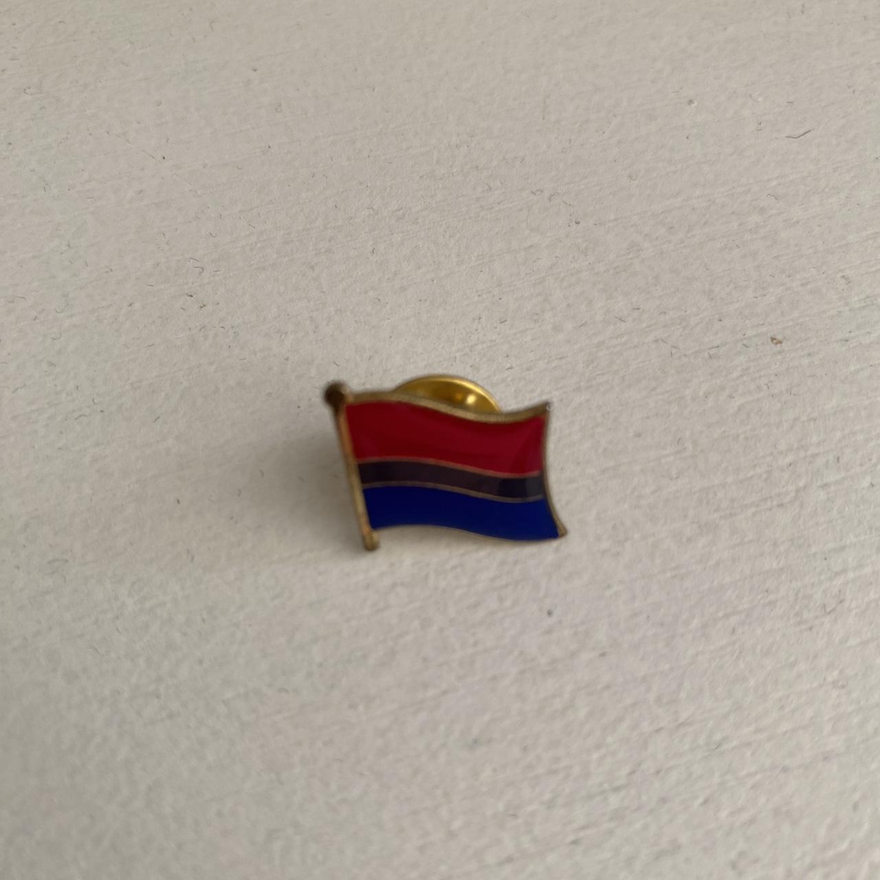 Bisexual Flag Pin #bisexual #bi #pin #collectable... - Depop