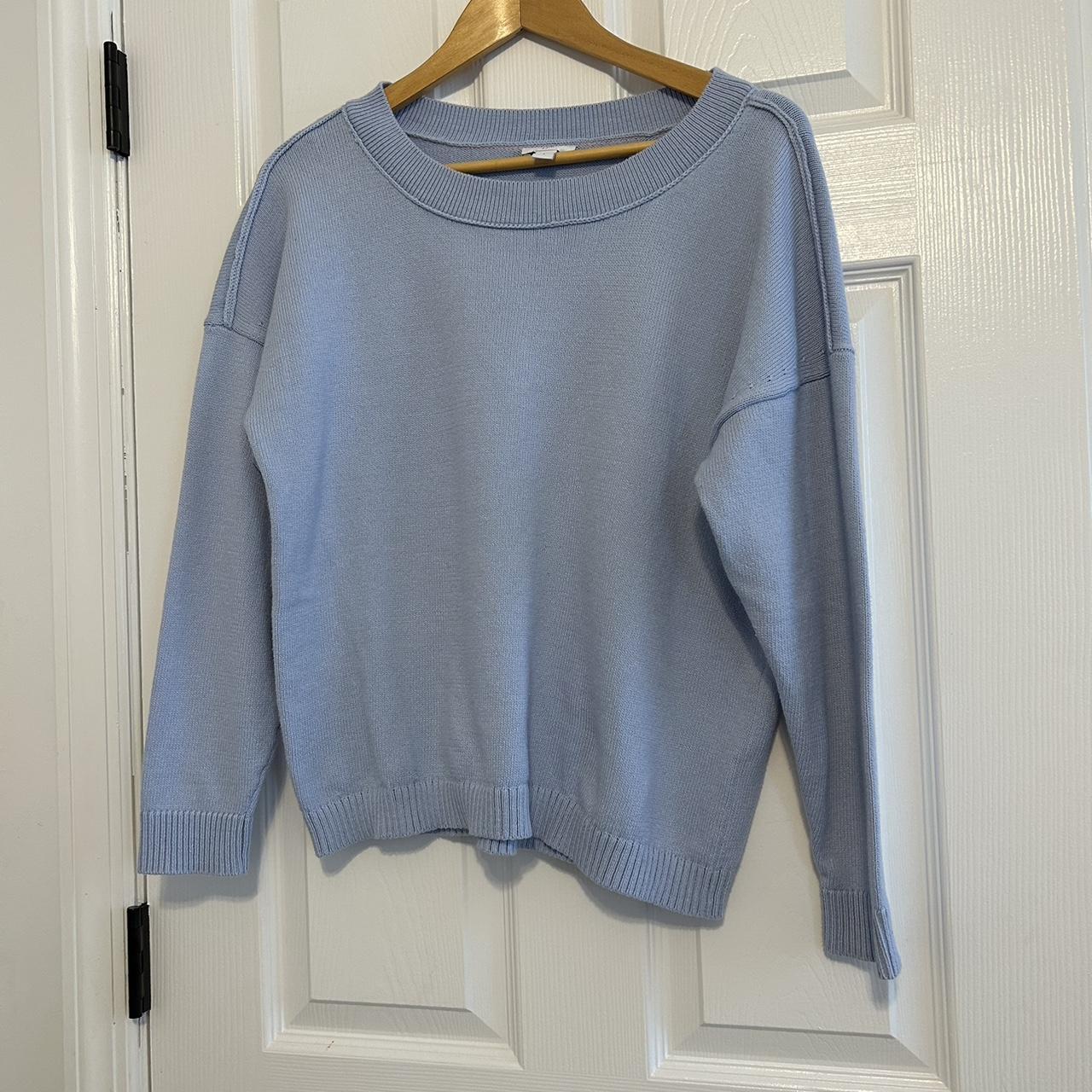 Periwinkle sweater in great condition J.Jill - Depop