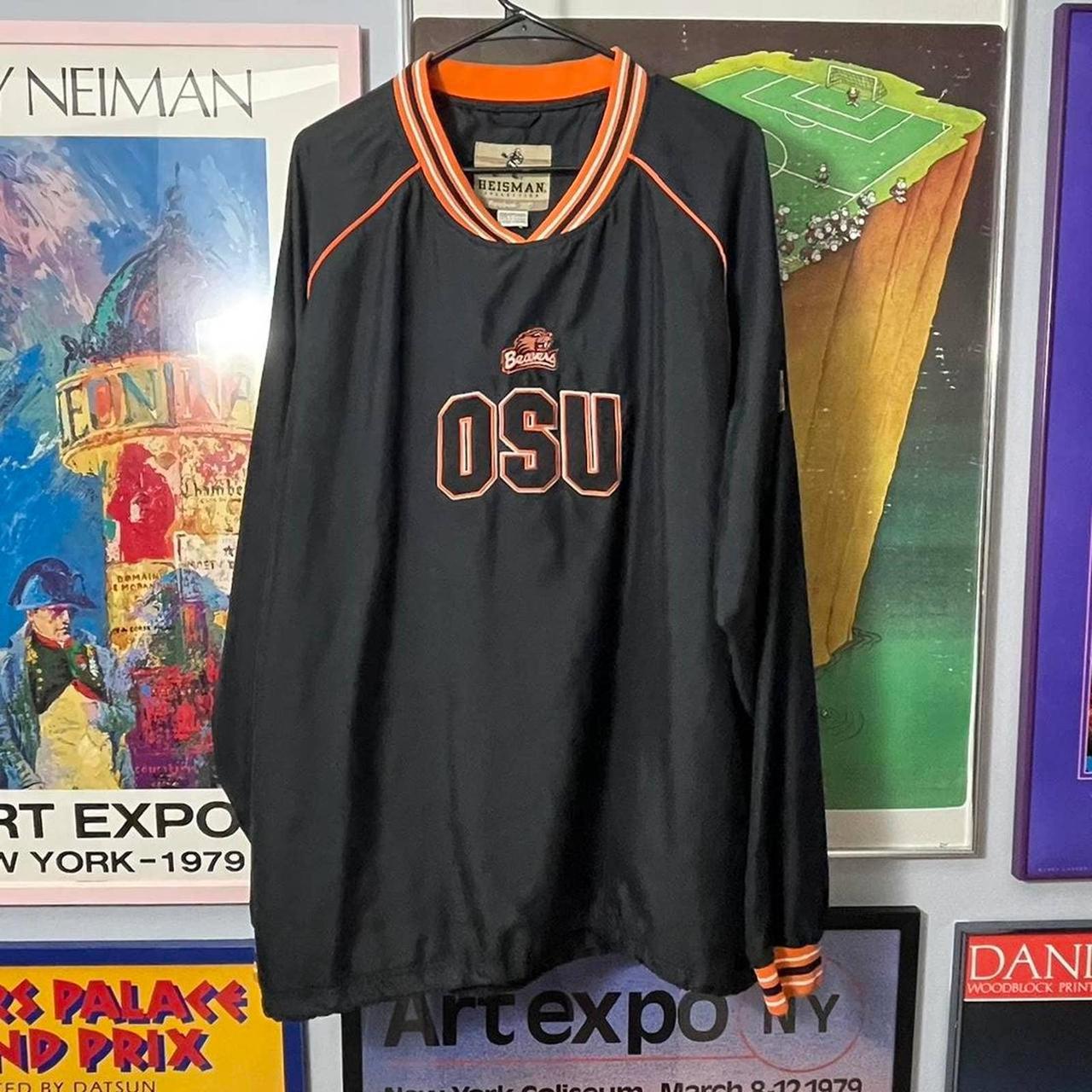 Vintage Oregon State Beavers Heisman Pullover - SIZE... - Depop