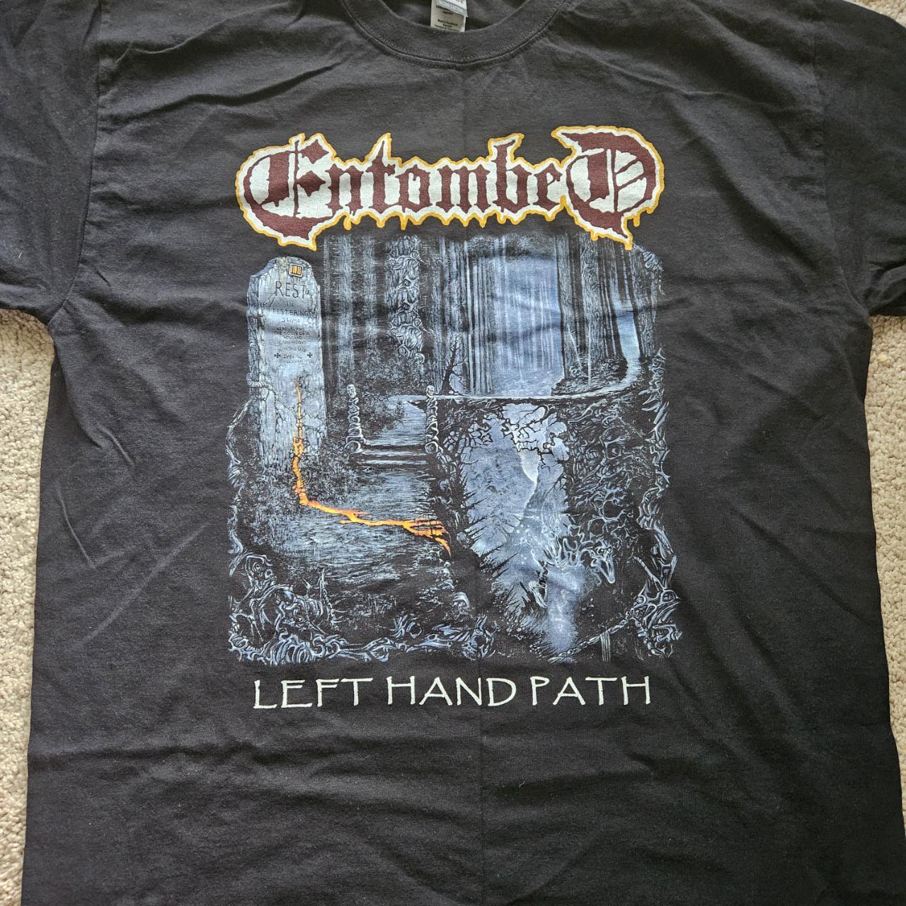 Entombed "Left Hand Path" shirt #Entombed #DeathMetal - Depop