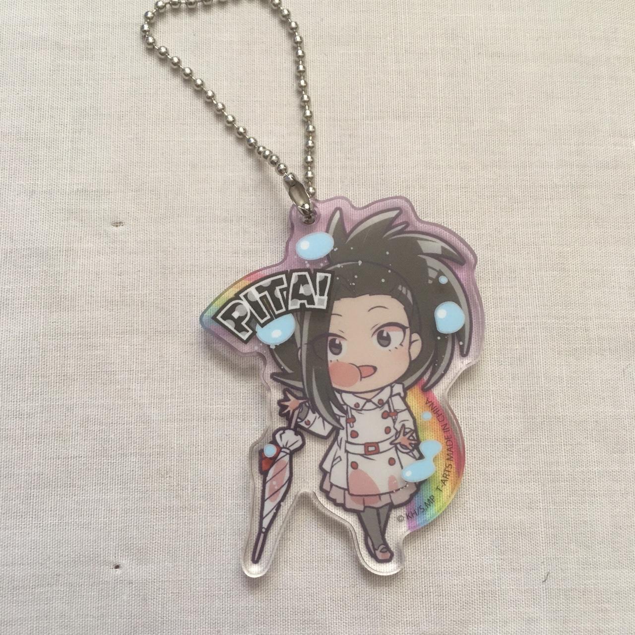 Momo my hero academia keychain #mha #momo... - Depop