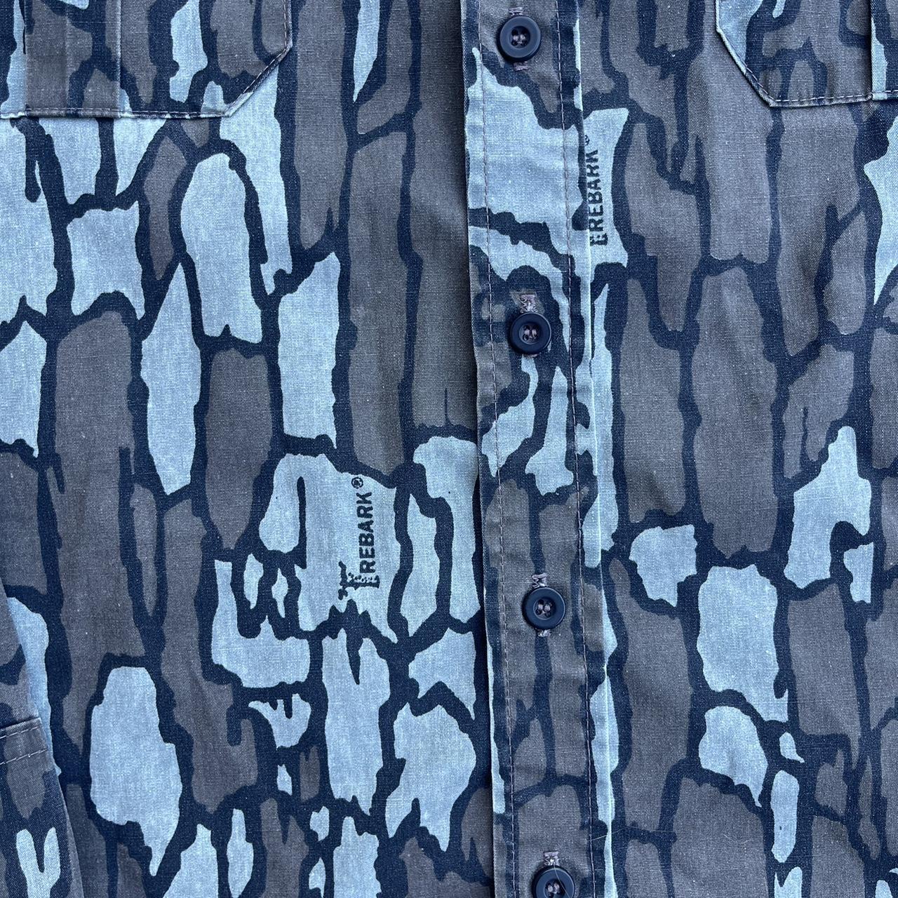 Vintage Trebark camo shirt - Size XXL. Measurements... | Depop