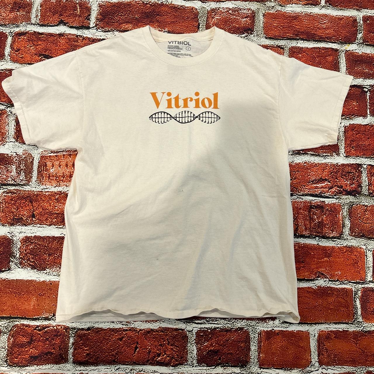 super sick vitriol shirt tiny hole and little... - Depop