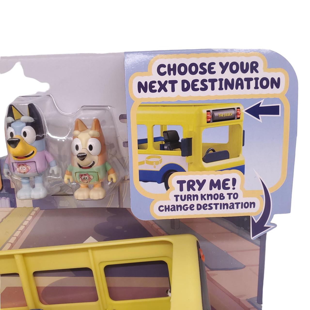 Bluey Bus Bluey School Bus Bingo Toys Blue Heeler... - Depop