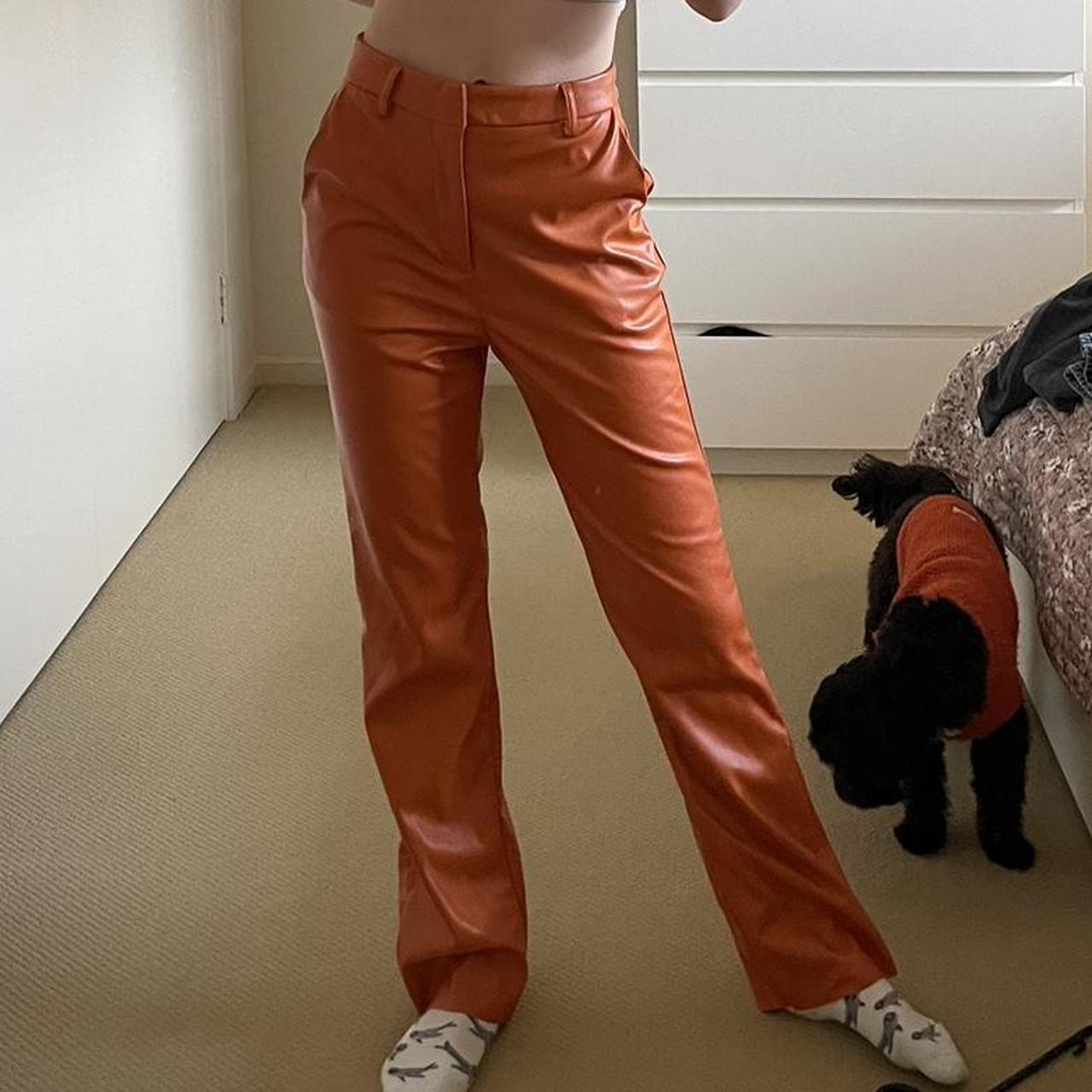 Women's Orange Bottoms | Depop