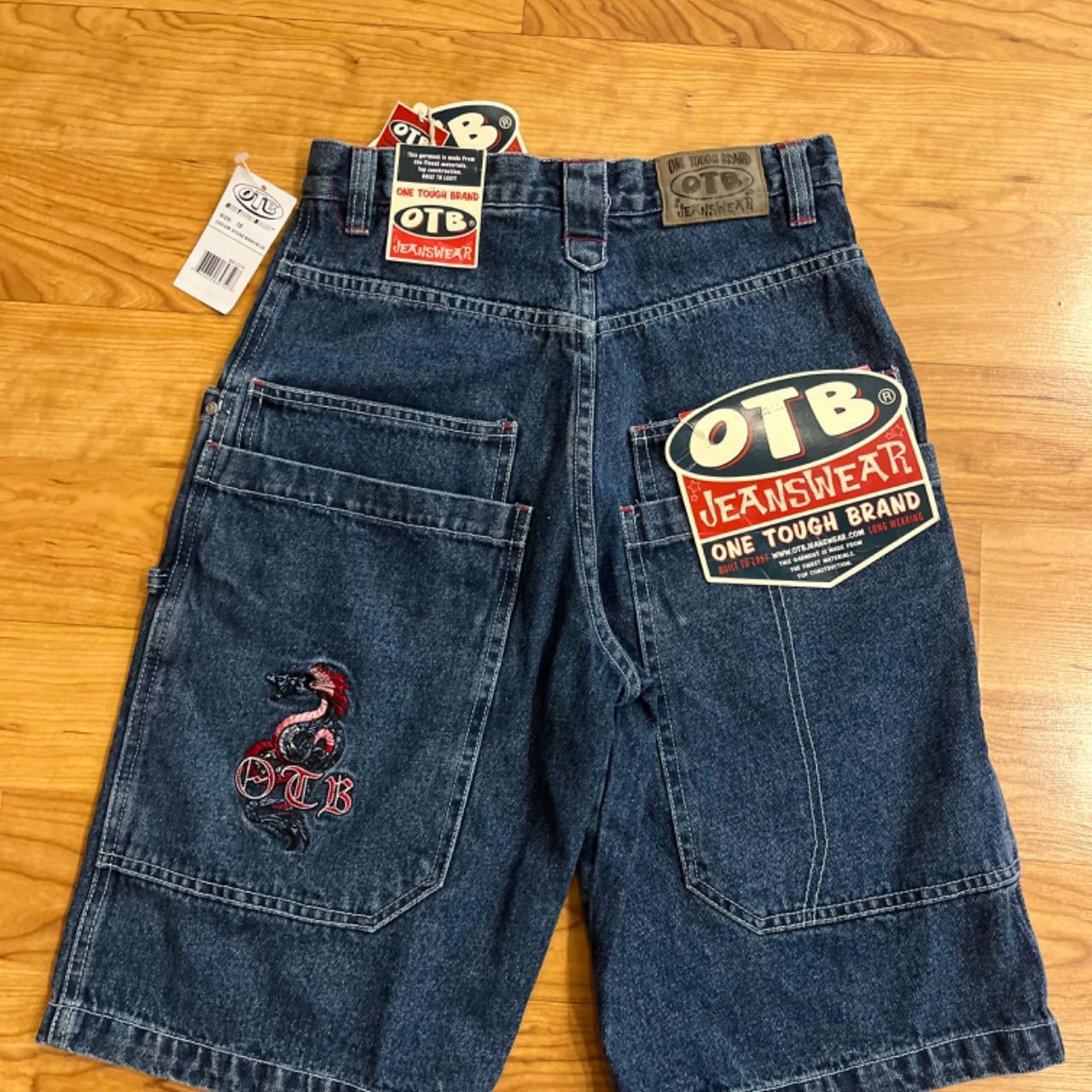 Deadstock OTB dragon embroidered jorts. These are... | Depop