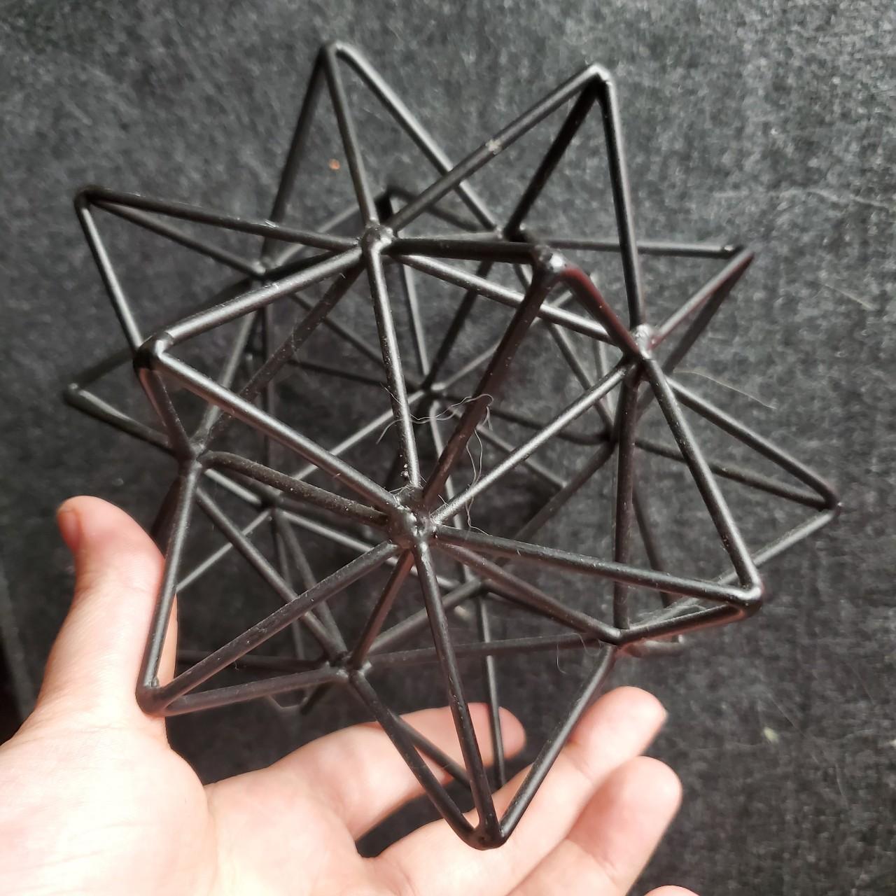 Geometric Spike Decor Great little accent piece but... - Depop