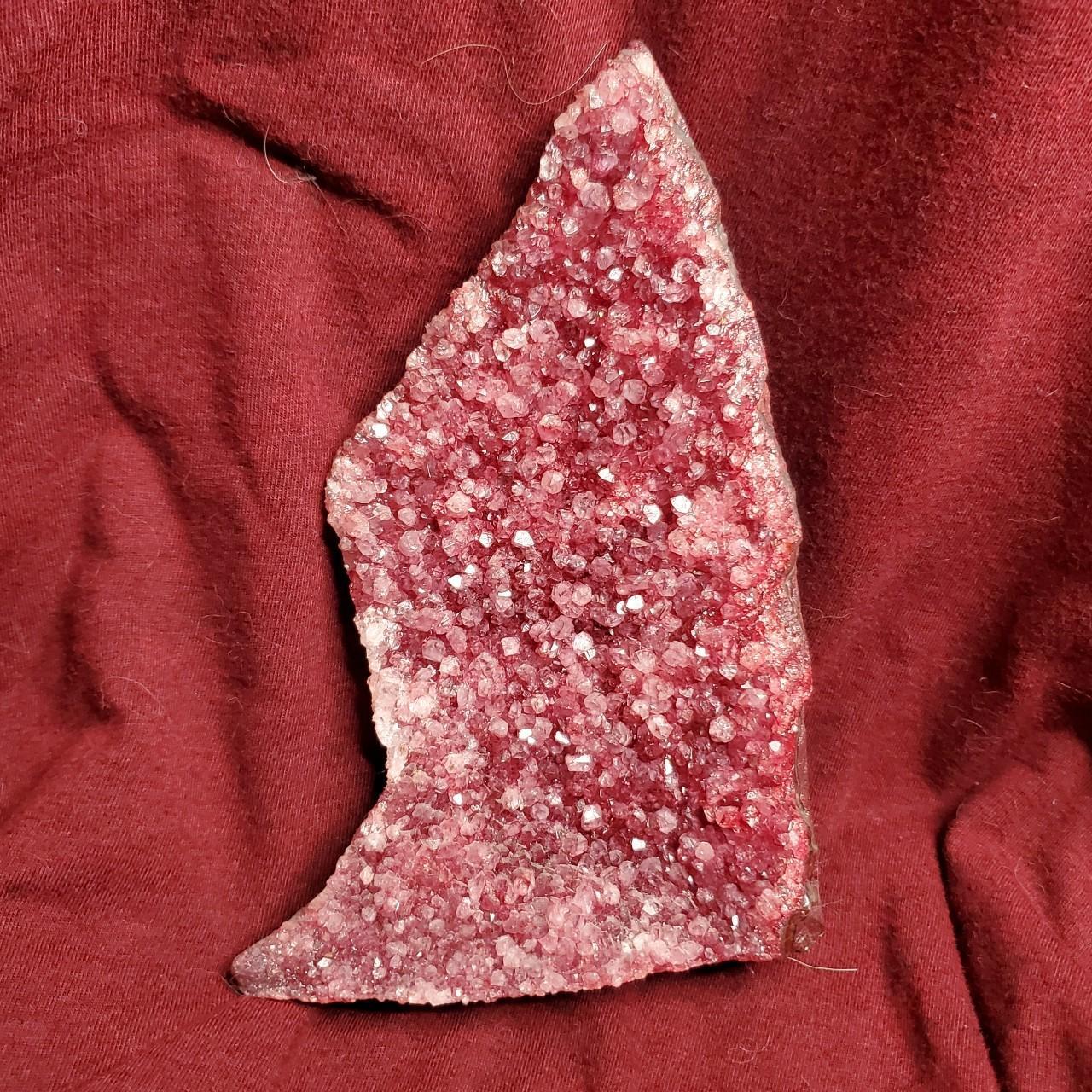 Burgundy Maroon Dyed Quartz Changing my decor.... - Depop