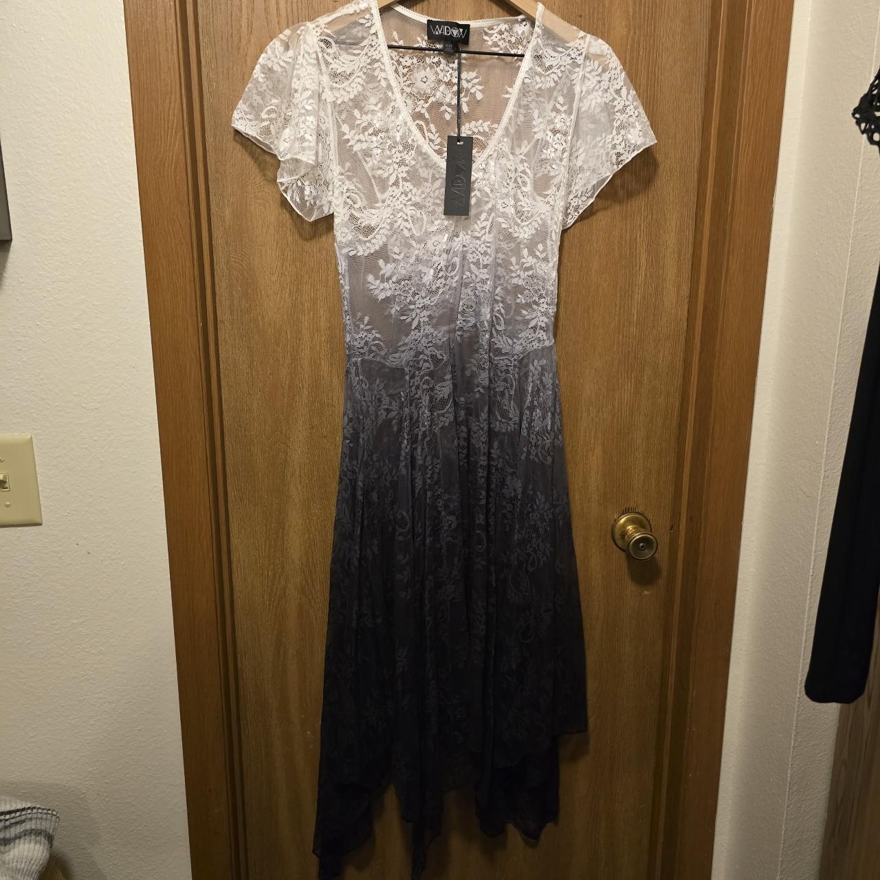 Dolls Kill Widow Gradient Lace Dress NWT So pretty... - Depop