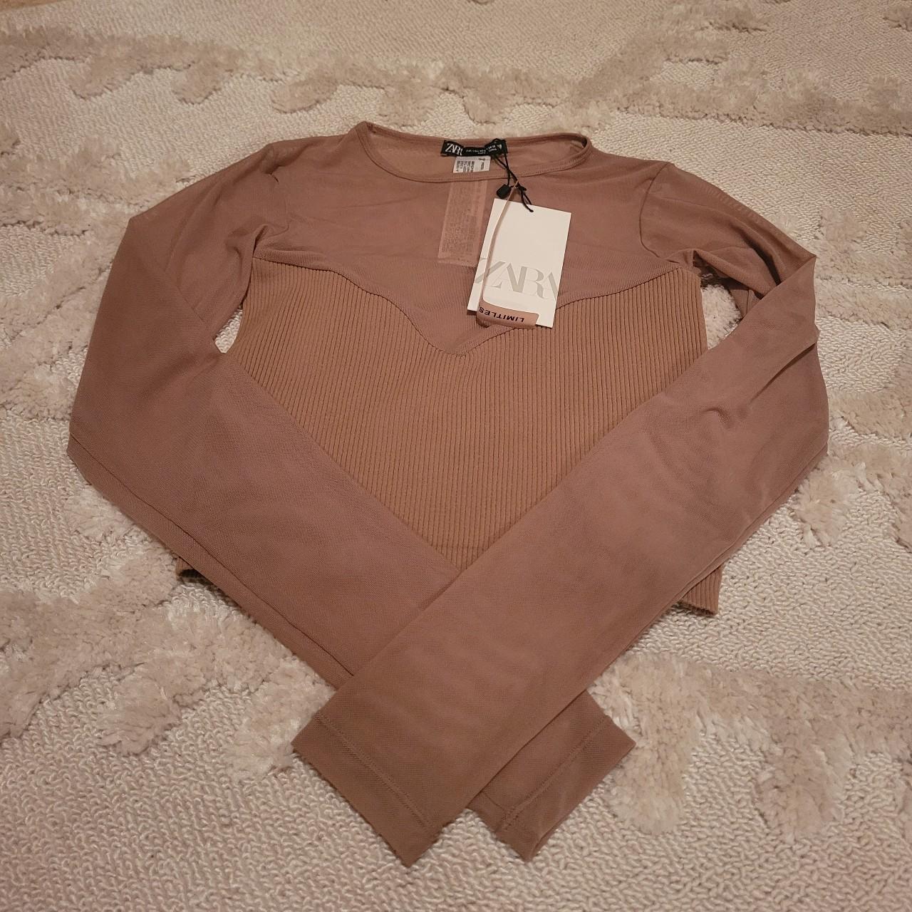 Zara Limitless Contour Collection Top. BNWT #zara... - Depop