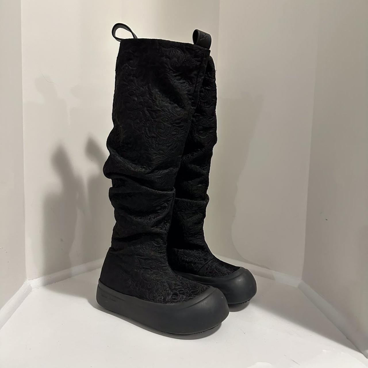 YUME YUME - FISHERMAN BOOTS - TEXTILE FIBERS | Depop YUME YUME - FISHERMAN BOOTS - TEXTILE FIBERS | Depop