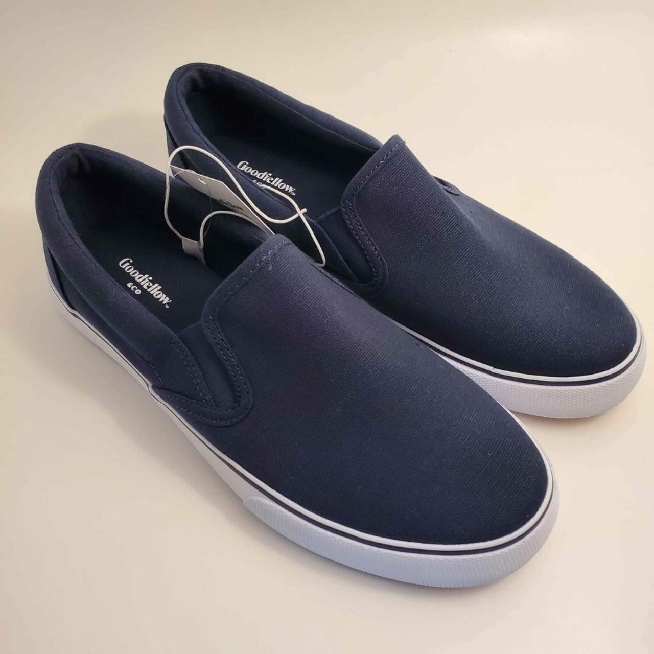 Goodfellow & Co. Men's Blue Trainers | Depop
