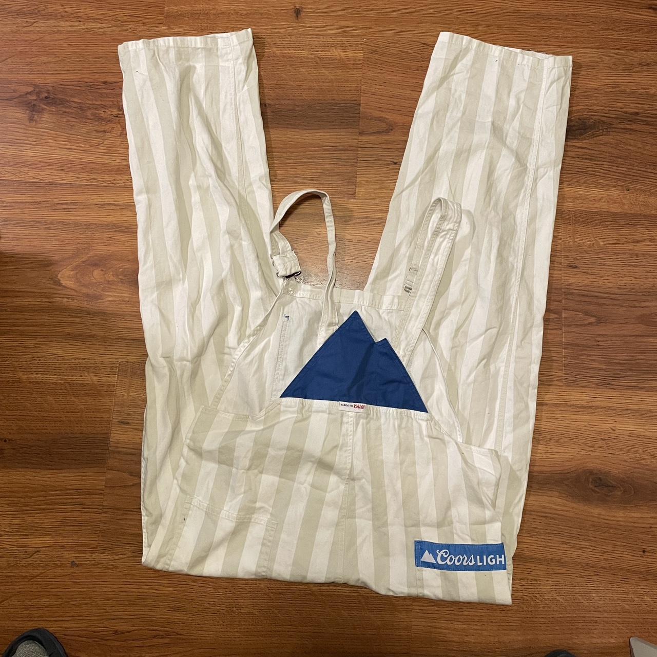 Coors Light promotional overalls. Size Small.... - Depop