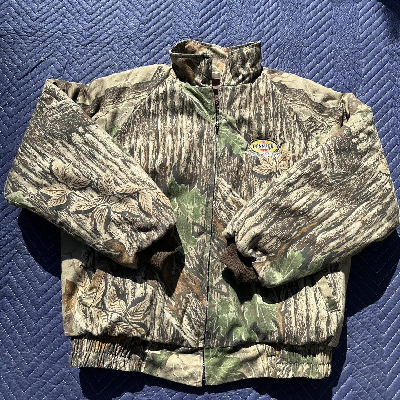 VTG Carhartt Detroit Style Jacket VTG Real Tree... - Depop