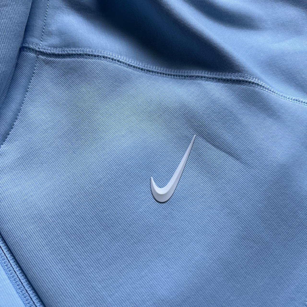 Nike baby blue zip up hoodie Nocta tech fleece... - Depop