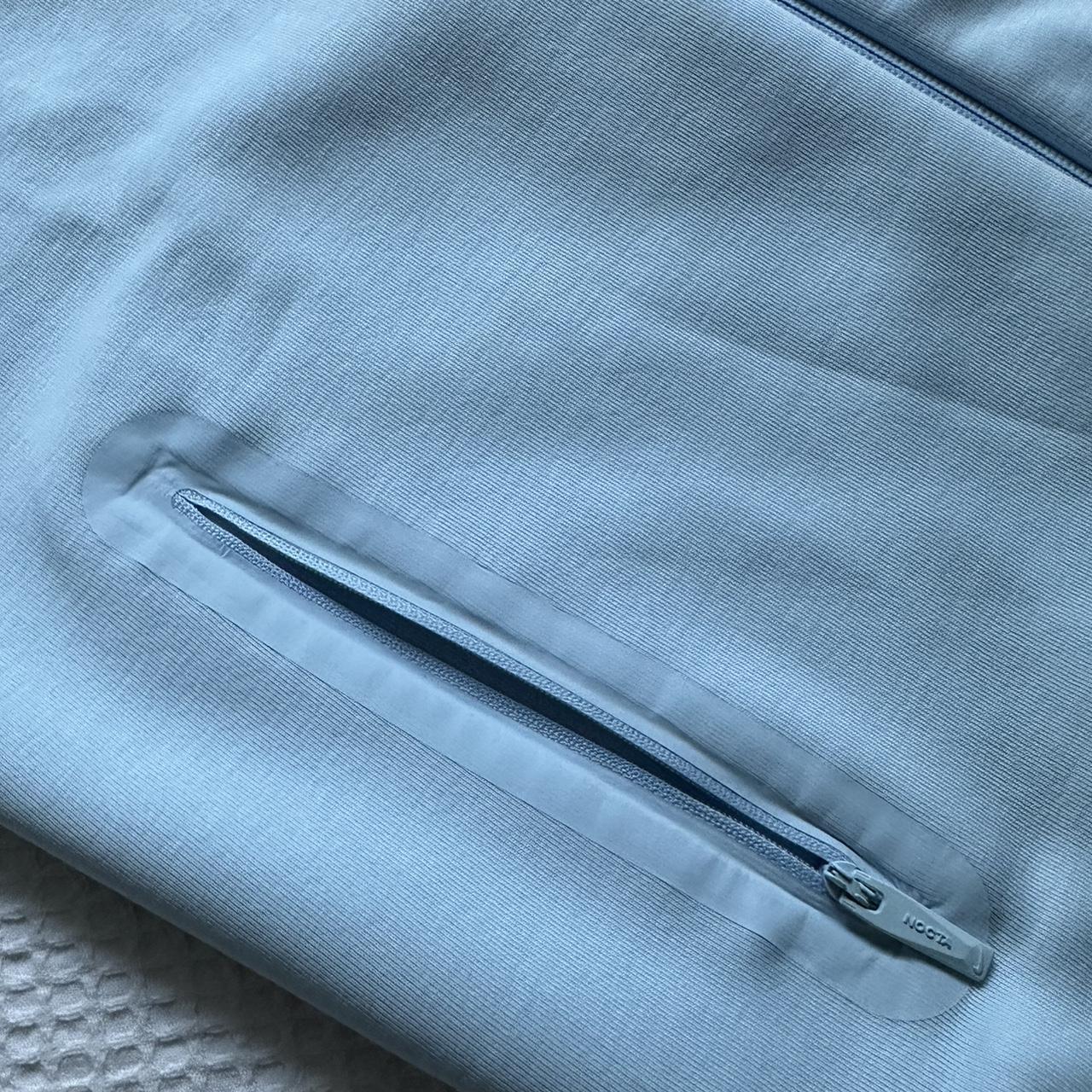 Nike baby blue zip up hoodie Nocta tech fleece... - Depop