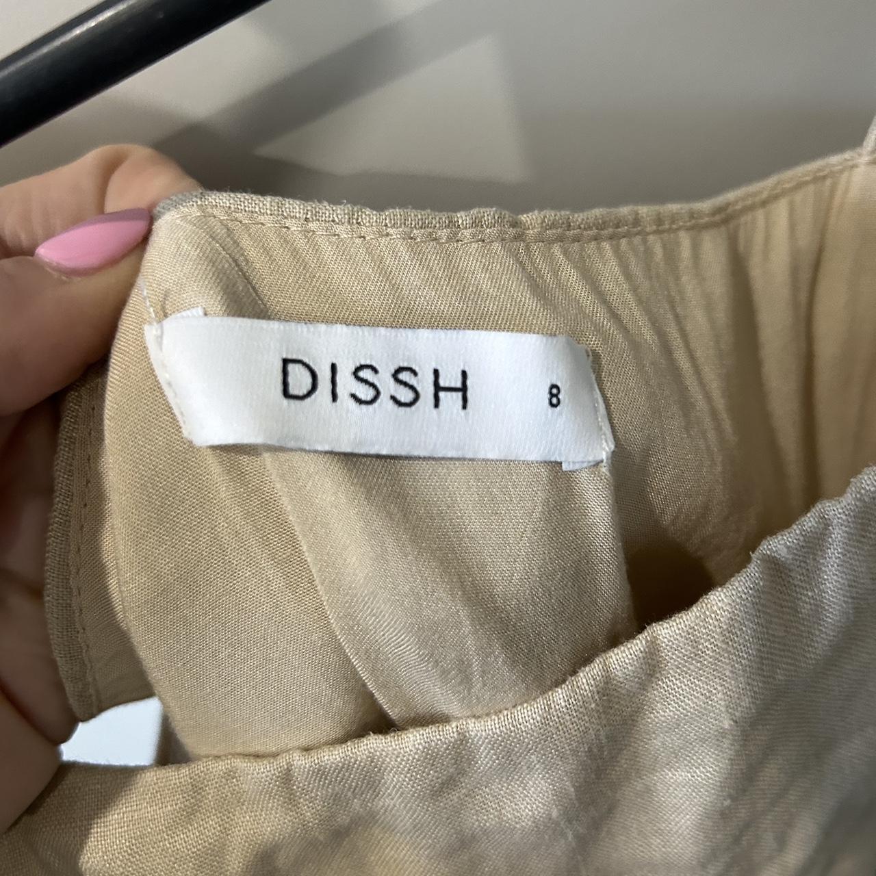 DISSH linen dress Size 8 Like new worn once - Depop