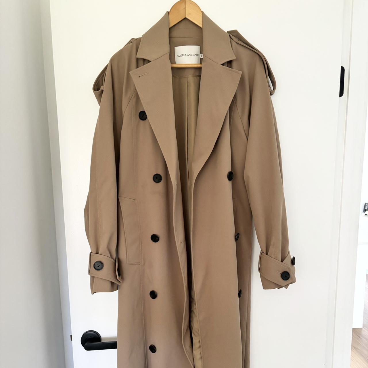 Camilla and Marc Collins Trench Coat XS/S Worn twice... - Depop Camilla and Marc Collins Trench Coat XS/S Worn twice... - Depop