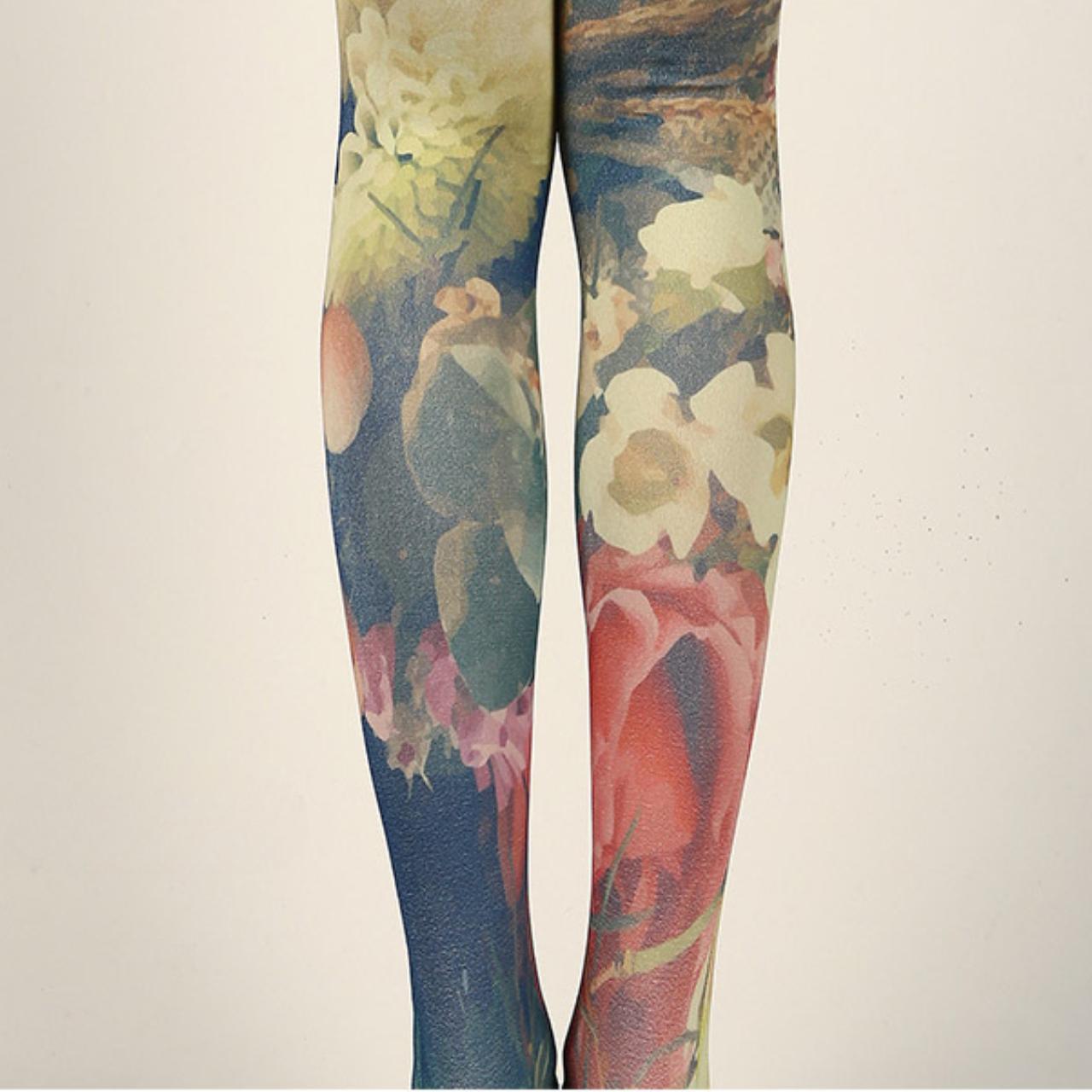 Women's Multi Hosiery-tights | Depop