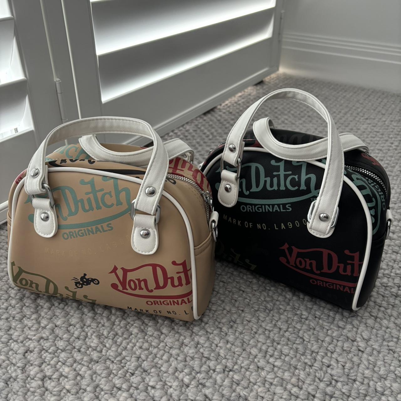 Vintage Von Dutch Bags 🖤🤎🩵 Black, Blue and... - Depop