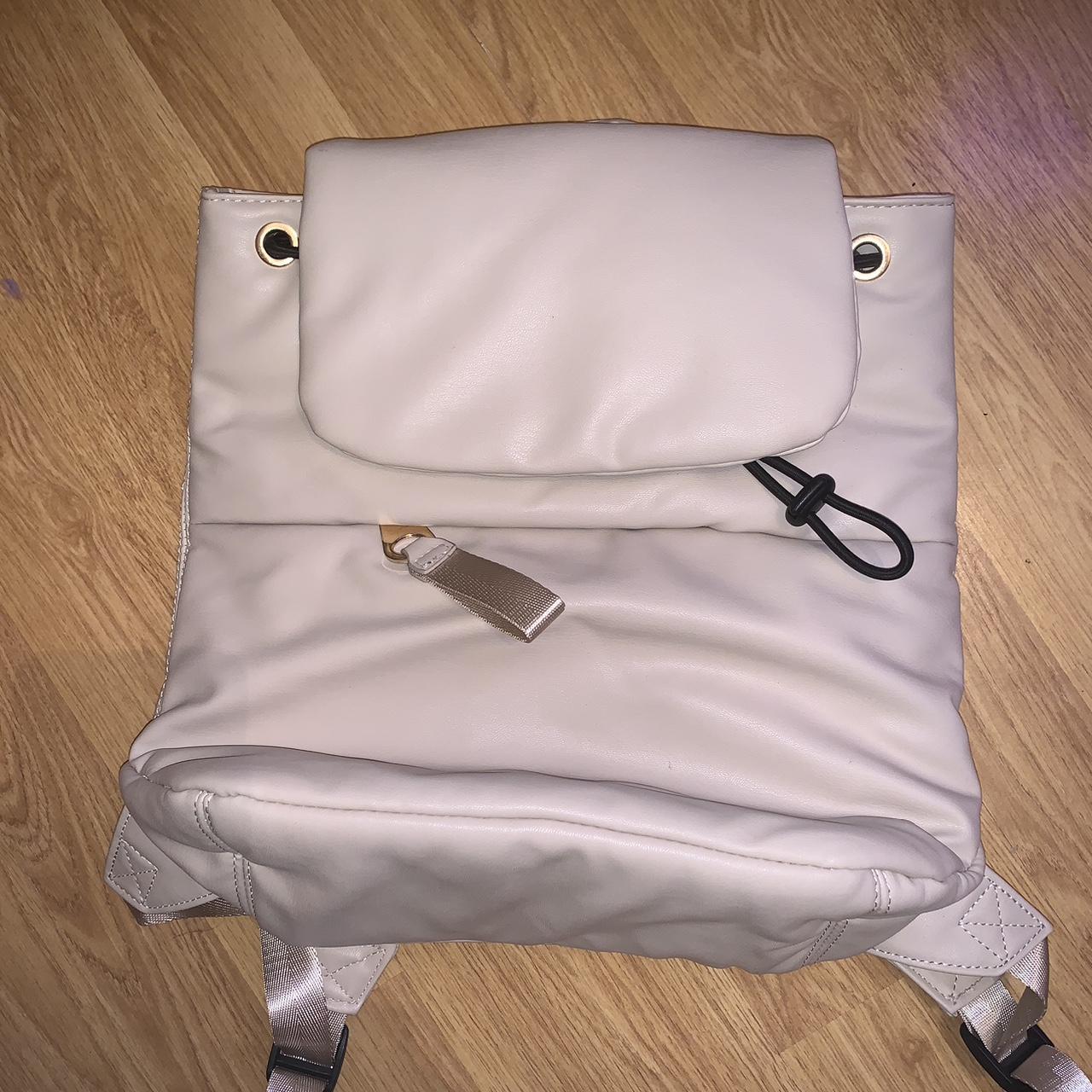 Primark Women's Cream and White Bag | Depop
