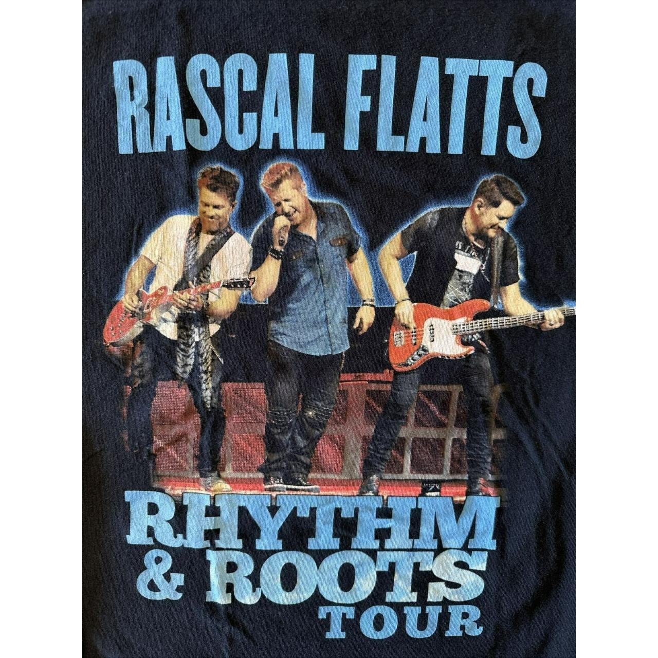 Rascal Flats Rhythm & Roots Tour Shirt Size S. - Depop