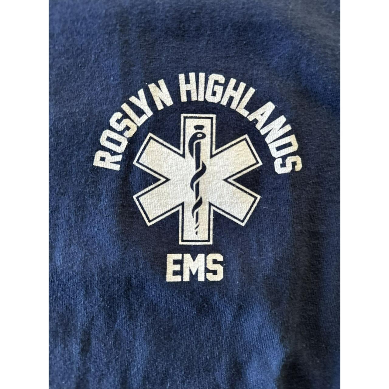 Roslyn Highlands NY EMS T Shirt Size 2XL. - Depop