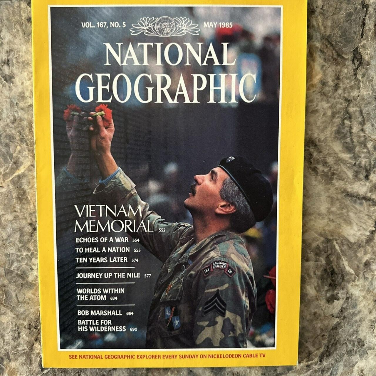This May 1985 National Geographic Magazine, Volume... - Depop