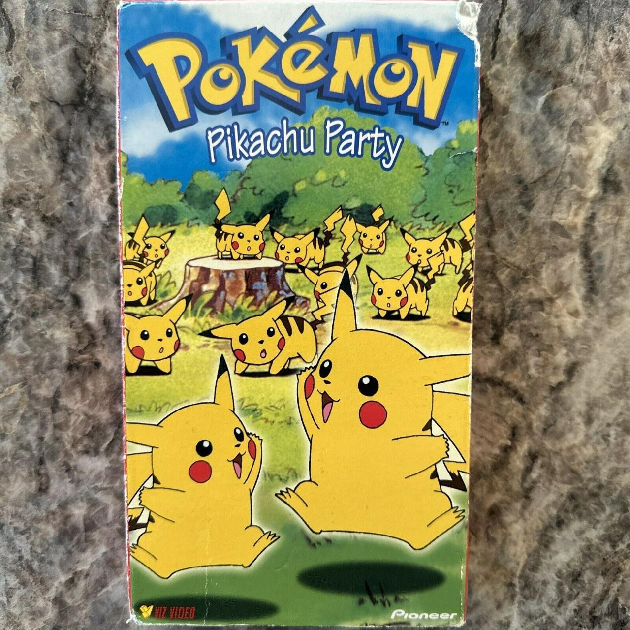 Join the Pikachu Party with this amazing VHS tape of... - Depop