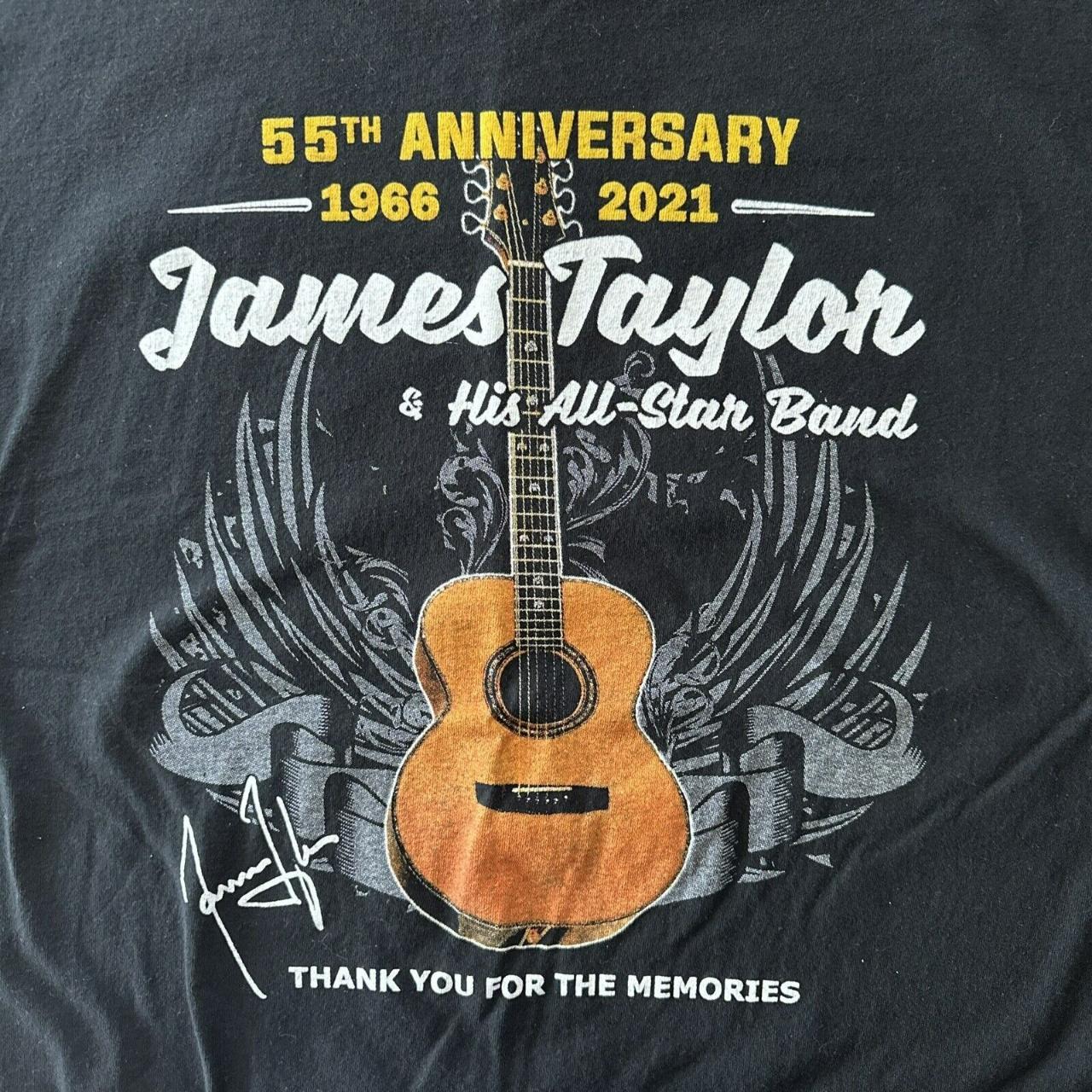 This James Taylor concert tour t-shirt is perfect... - Depop