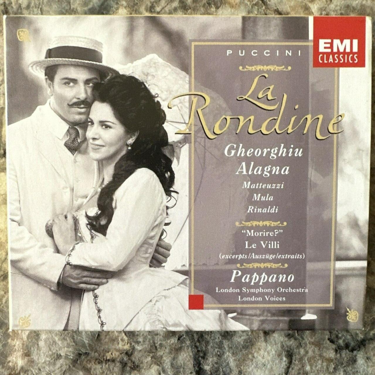This box set CD features Puccini's La Rondine and... - Depop