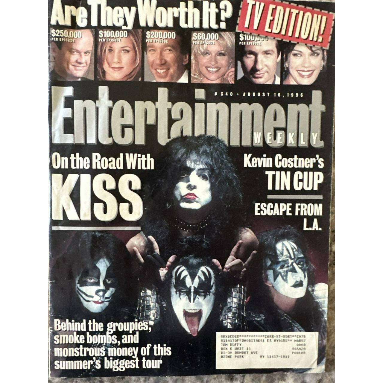 This is a vintage Entertainment Weekly magazine... - Depop