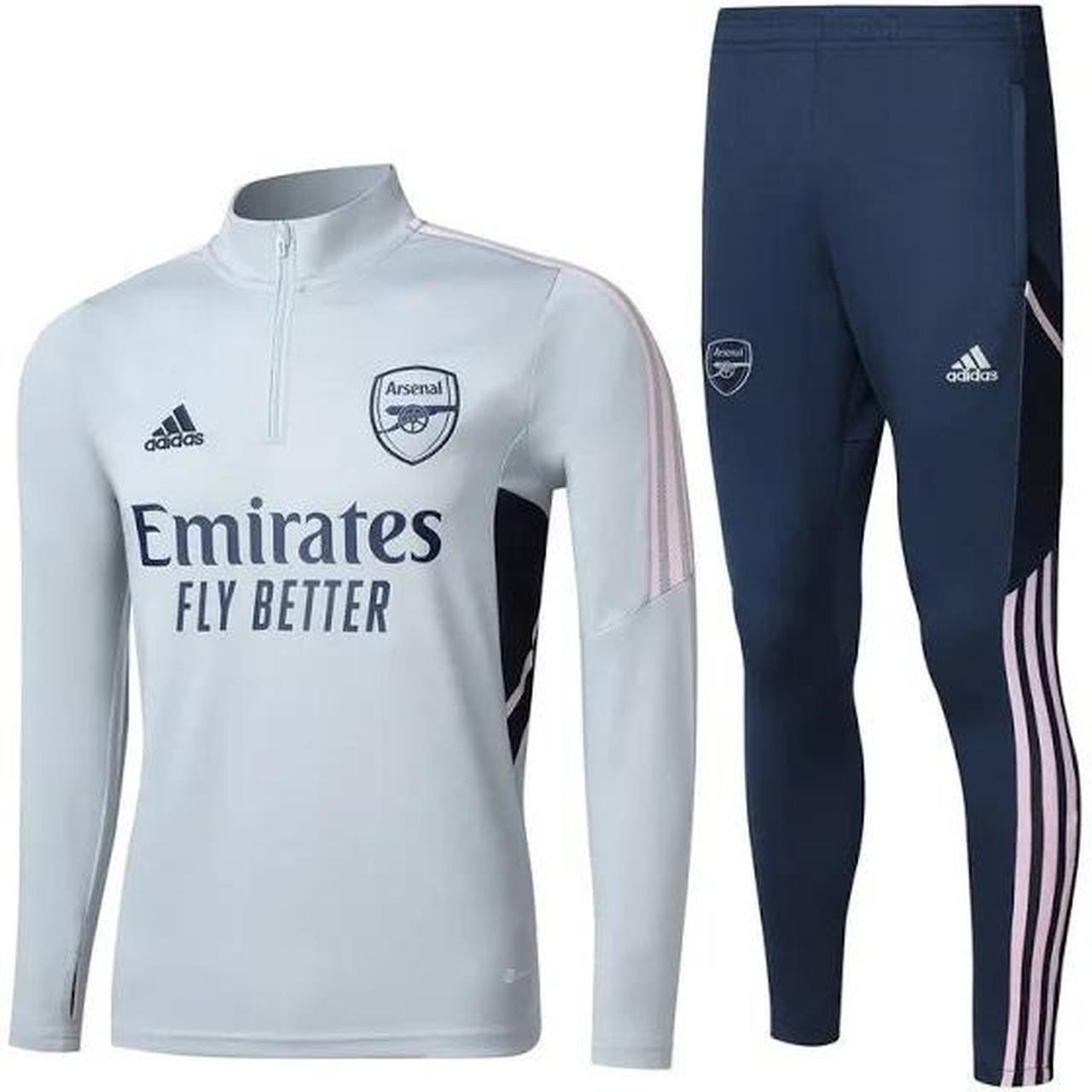 arsenal 22/23 training kit dri fit size xl kid but... - Depop