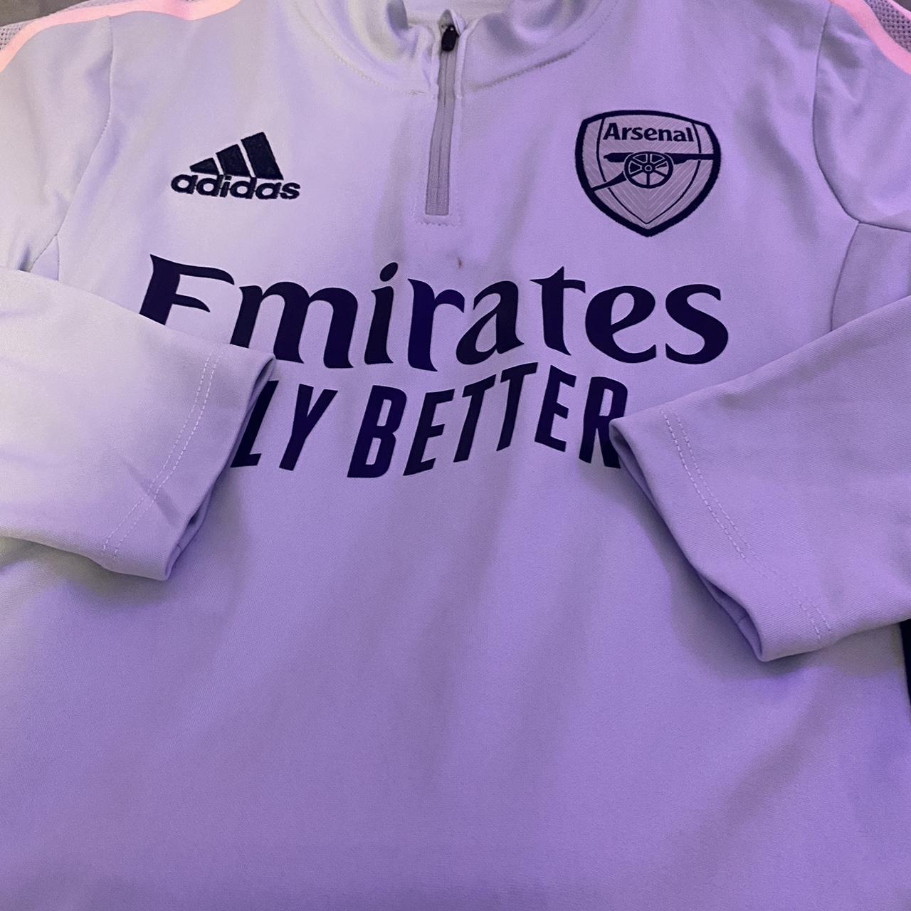 arsenal 22/23 training kit dri fit size xl kid but... - Depop