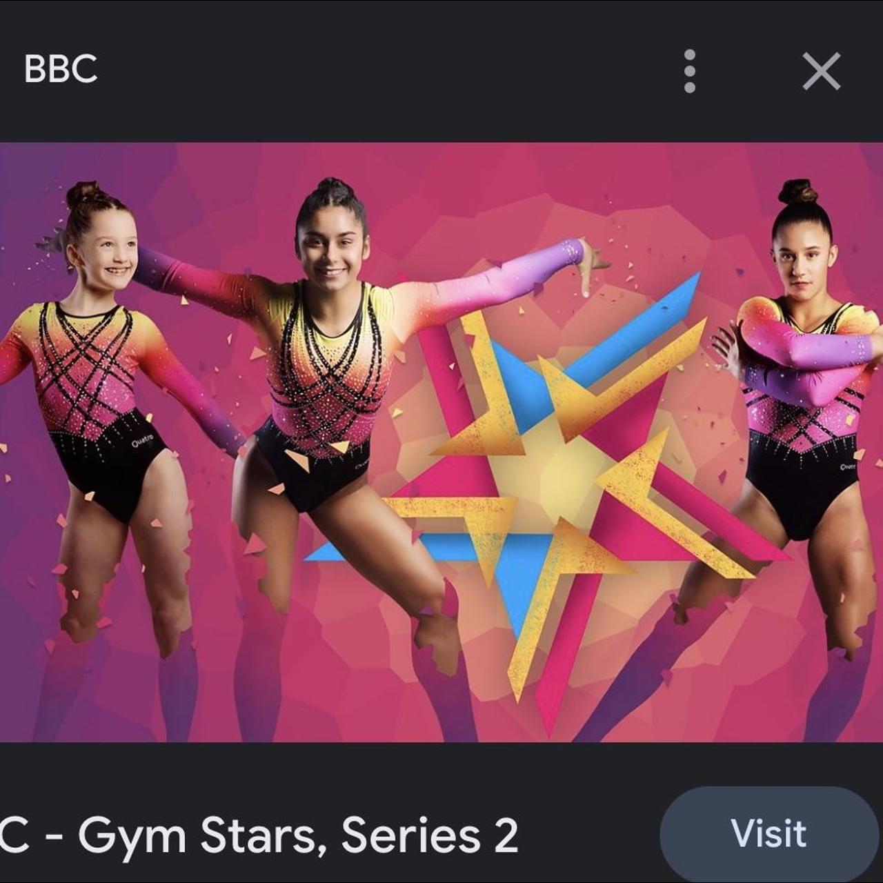 AME GymStars gymnastics leotard! The most sparkly... - Depop